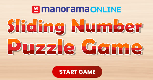 Sliding Number Puzzle Game by Manorama Online – Classic Brain Teaser for All Ages